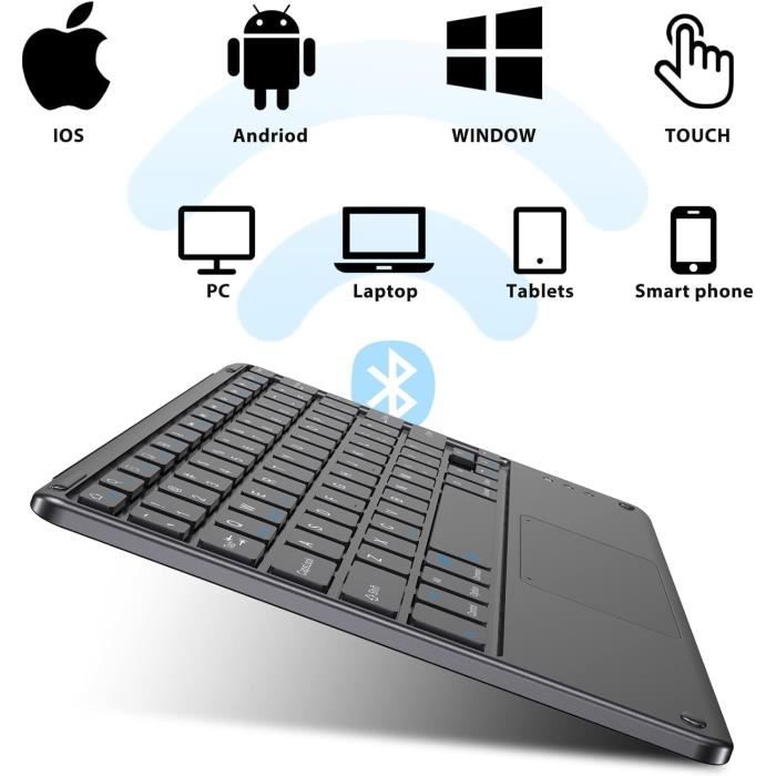 Clavier Sans Fil Bluetooth De Clavier Universel Pour Tablette De Tab80 ...