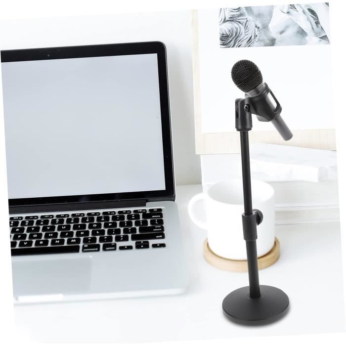 Pied De Microphone Pied De Micro De Table Support De Plancher De ...