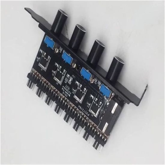 12V 4Pin 3pin Speed Controller Bouton 1 à 3 8 Way Compatible with ...