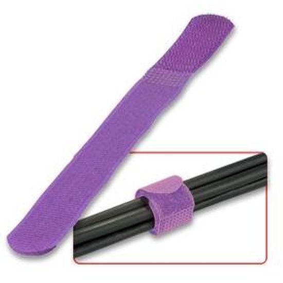 LINDY Lot de 10 Attaches-câble velcro - Violet - Cdiscount Informatique