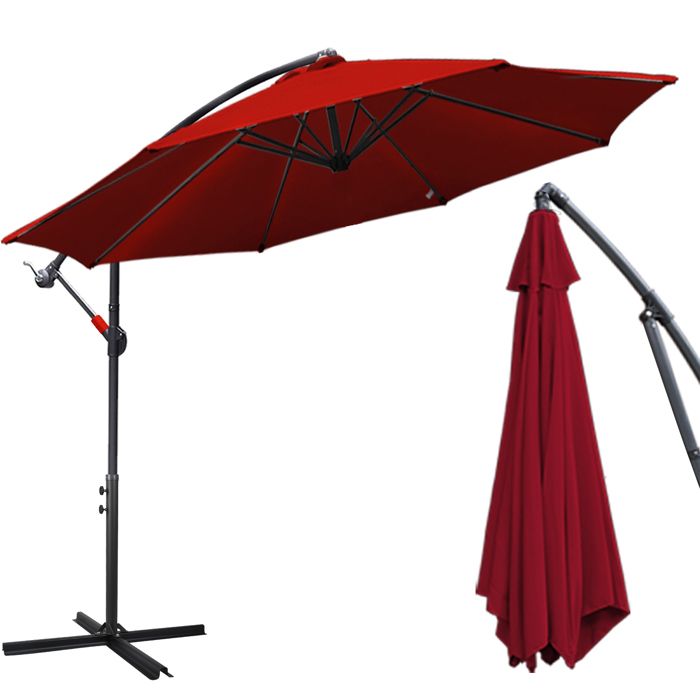 Lospitch Parasol - parasol jardin, parasol, parasol de balcon - 350 cm ...