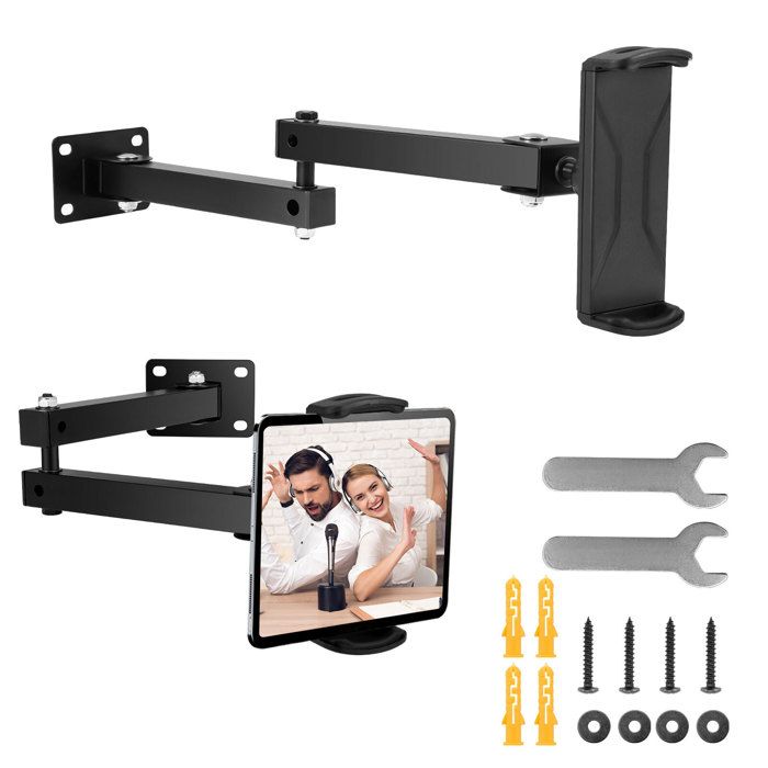 TTLIFE Support Mural pour Tablette, Support Mural iPad en Alliage d ...