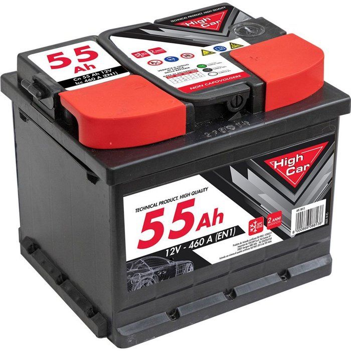 Batterie Vehicule High Car Batterie de Voiture Haute Capacité 55 Ah 12 ...