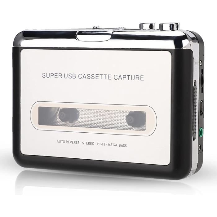 Lecteur de Cassettes Portable, Capture de Convertisseur de Cassette en ...