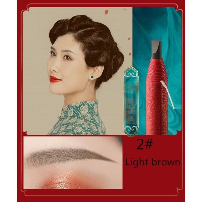 Crayon à sourcils de Style chinois, crayon à sourcils à tête plate ...