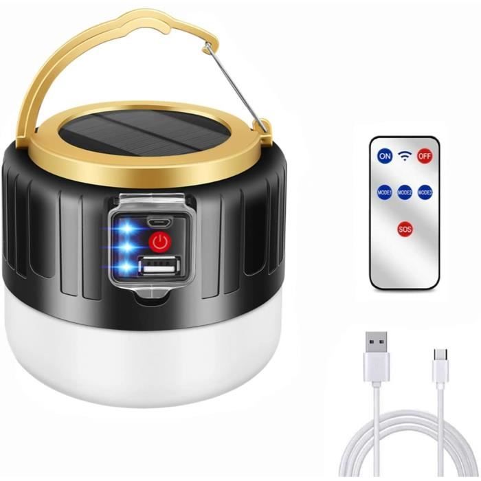LAMPE DE CHANTIER Lampe Camping Rechargeable,Lampe LED Rechargeable ...