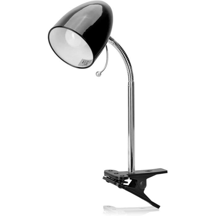 Aigostar - Flexo LED Escritorio con Pinza, E27(Max 11W), Cable 1,5 m ...