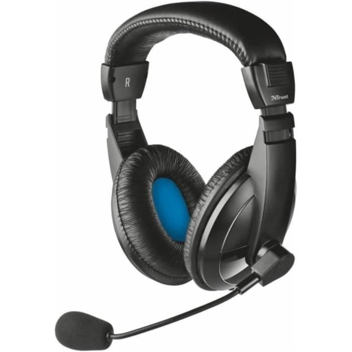 Quasar Casque Usb Avec Micro, Casque Audio Pc Filaire, Commande Du ...