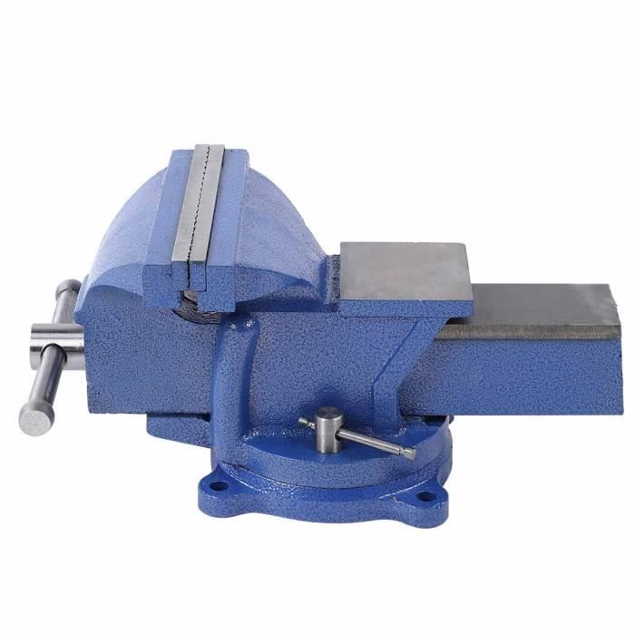 Étau de banc en acier CUQUE - 8 pouces - Longueur de serrage 155mm ...