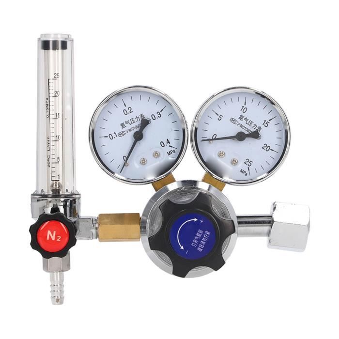 SAL Vanne de régulation de gaz d'azote Débitmètre d'azote, Vanne de ...