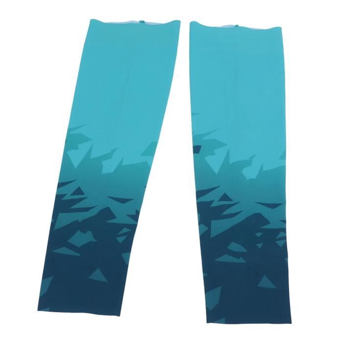 EJ.life manches de soleil Manches de bras Sun Light Blue Protection UV ...