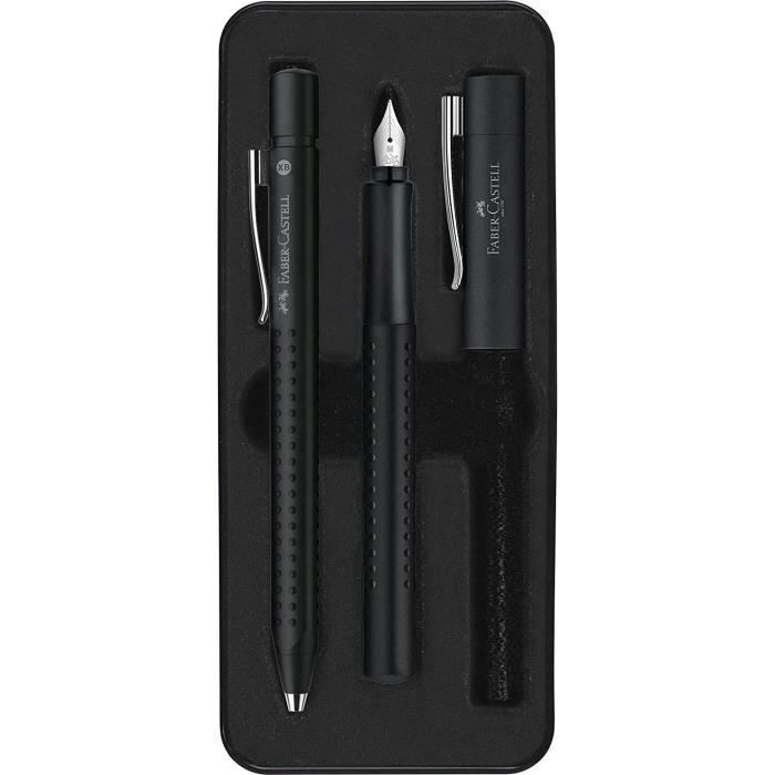 Kit d'instruments d'écriture - FABER-CASTELL - GRIP 2011 - Noir - Stylo ...