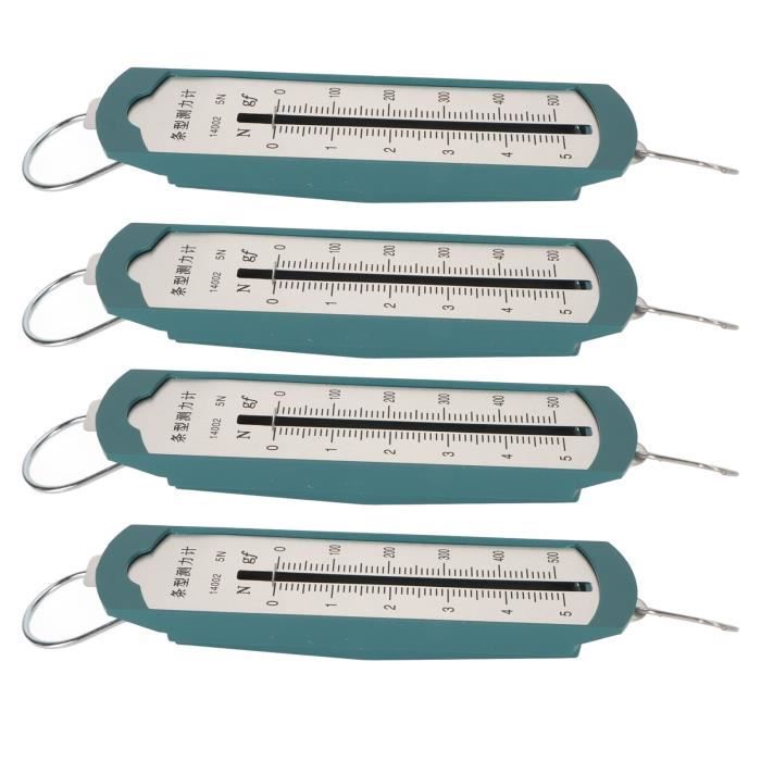 Fdit Dynamomètre à ressort 4 Pièces Dynamomètre de Force Échelle à ...