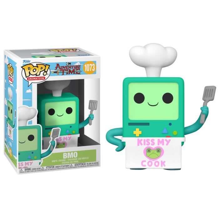 Figurine Adventure Time - BMO Cook Pop 10cm - Cdiscount Jeux - Jouets