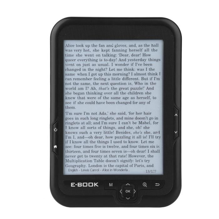 HURRISE e BOOK EBOOK Reader EInk 6 pouces Ereader Résolution 600 X 800 ...