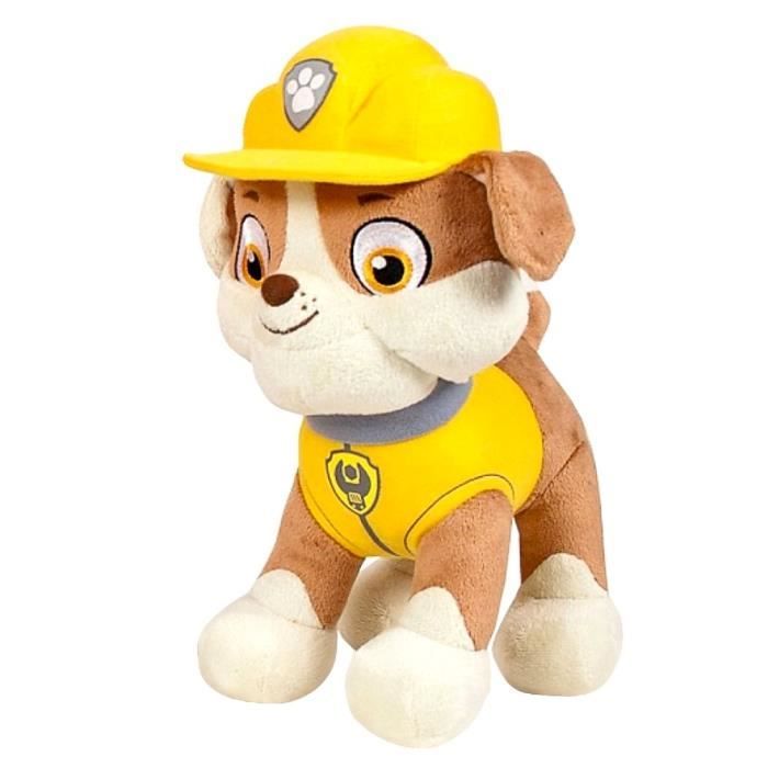 Rubble Bulldog | La Pat' Patrouille | Chiot de 28 cm | Peluche Figure ...