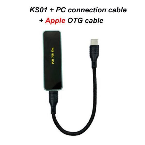 Câble adaptateur,DLHiFi F. Amplificateur AUDIO KS01 ES9603Q,Décodage ...