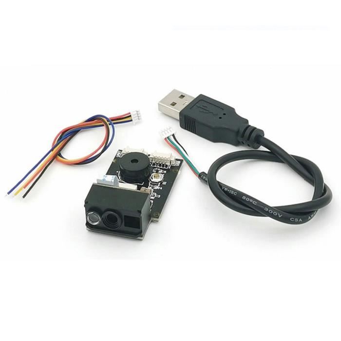 GM77 640X480 CMOS DC5V USB UART Interface 1D 2D Code à Barres Qr Code ...