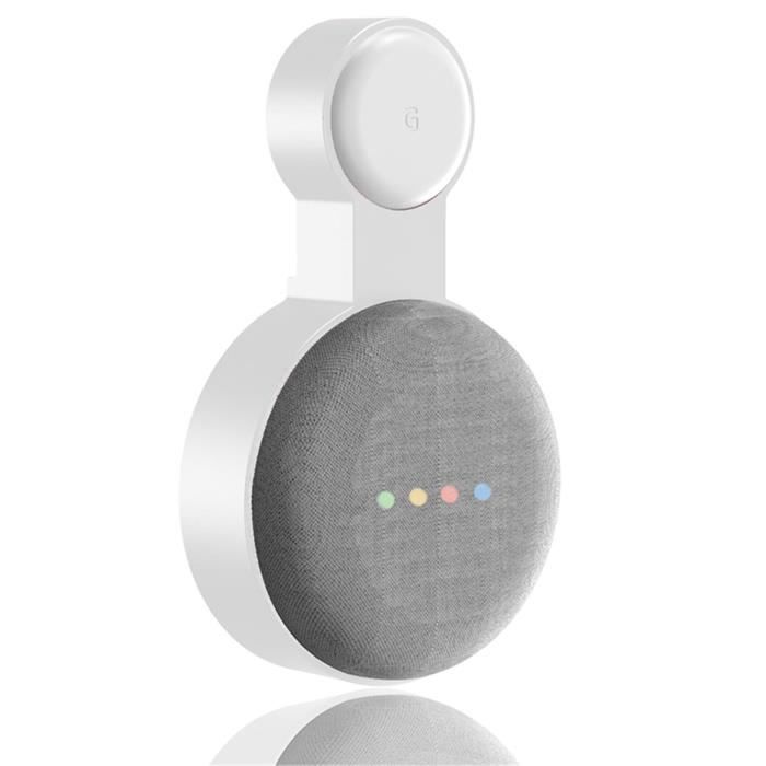 Fixation Support mural pour Google Nest Mini -blanc - Cdiscount TV Son ...