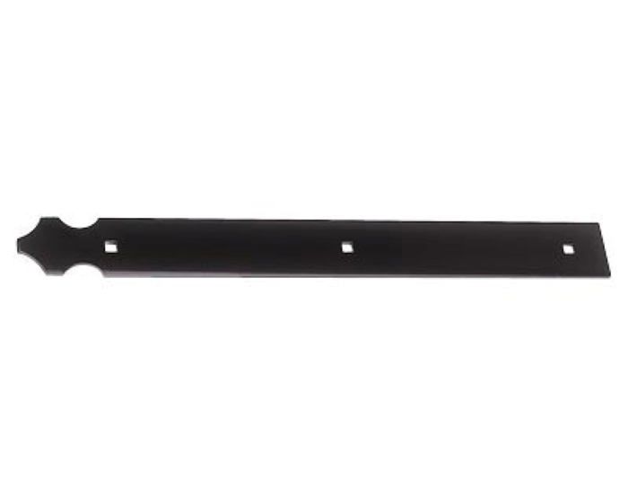 Contre-penture alu.feston noir 370mm profil 39x2 TORBEL - 11P2A3J ...