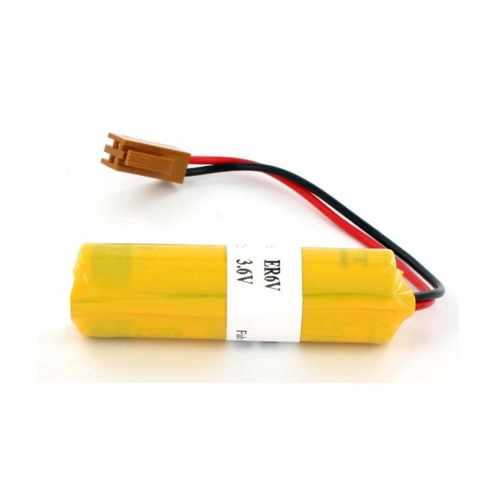 Pile Lithium ER6V/3.6V type toshiba +connecteur Fanuc - Cdiscount Bricolage