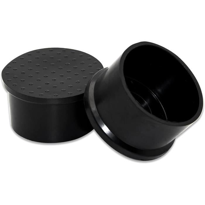 Jeu d'embouts pour pieds de chaise en caoutchouc PVC, flexibles, 48 mm ...