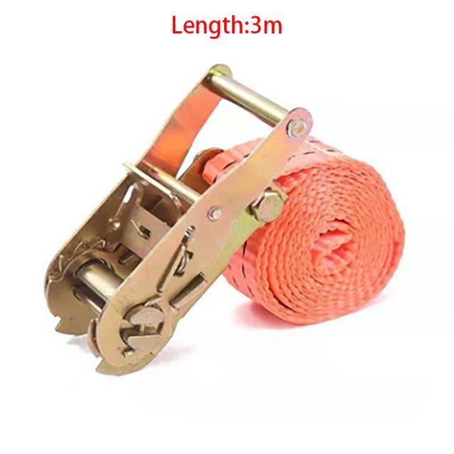 Sangle à cliquet,3m--Cadre en acier 6T, 1.5 pouces, 3mm, 2M 6M ...