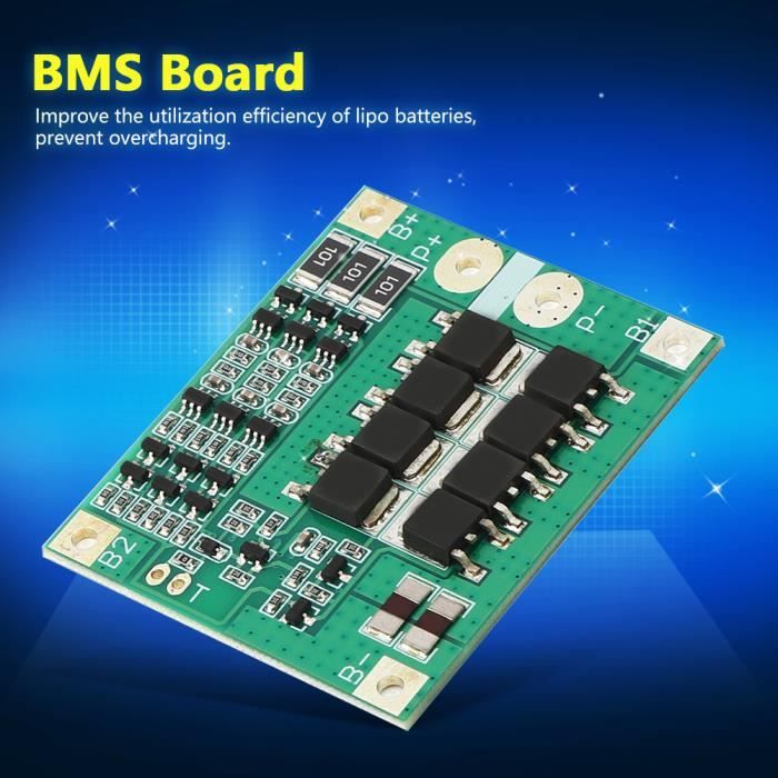 Carte BMS Module de cellules 18650, carte de protection de batterie ...