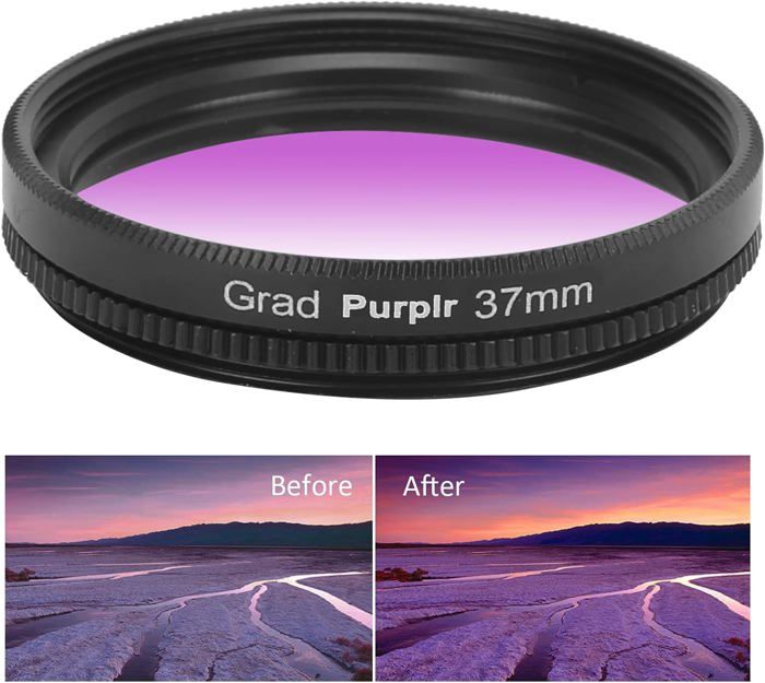 Filtre D'objectif Filtre de Gradient de 37mm Revêtement Multicouche ...