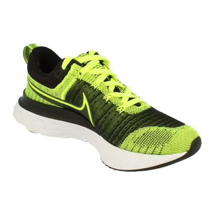 Chaussures de Running Homme Nike React Infinity Run Fk 2 - Jaune ...