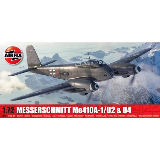 AIRFIX - Maquette Avion Messerschmitt Me410a-1/u2 & U4 Airfix |a04066| 1:72 - Ref : 14104 ...