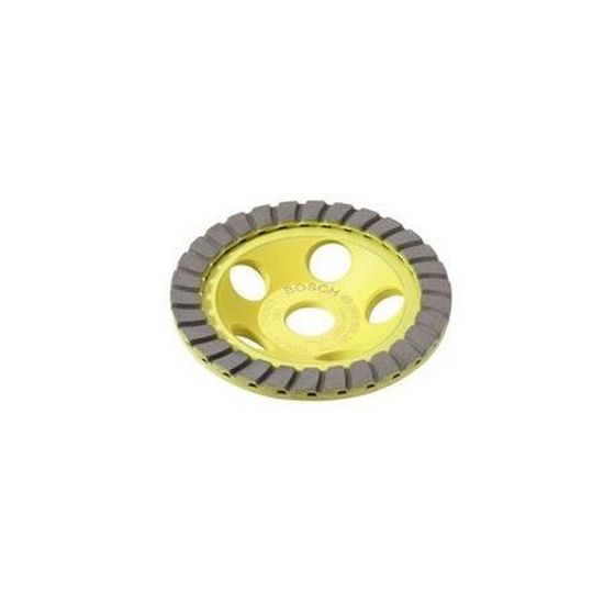 BOSCH Meule assiette au carbure de tungstène - Grain moyen - Plat Ø 115 ...