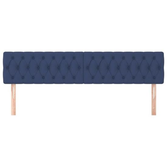 Têtes de lit Bleu DRFEIFY - Classique - Intemporel - 180 x 7 x 78/88 cm ...