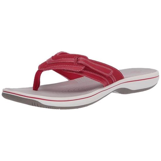 Bottines Professionnelles CLARKS D8FY9 Femme Rouge - Cdiscount Prêt-à ...