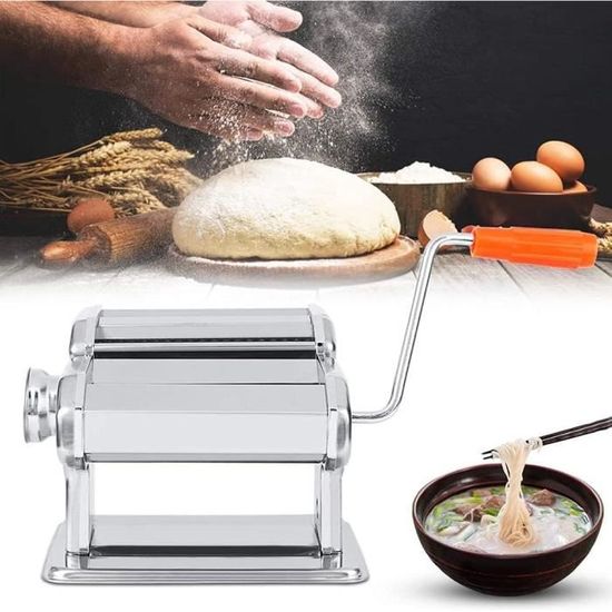 Machine à Pates, Laminoir a Pate Manuelles en Acier Inoxydable, Pasta ...