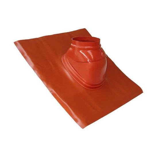 Solin plomb pour pente de 25 a 45° brun avec rotule 700x600 - TEN ...