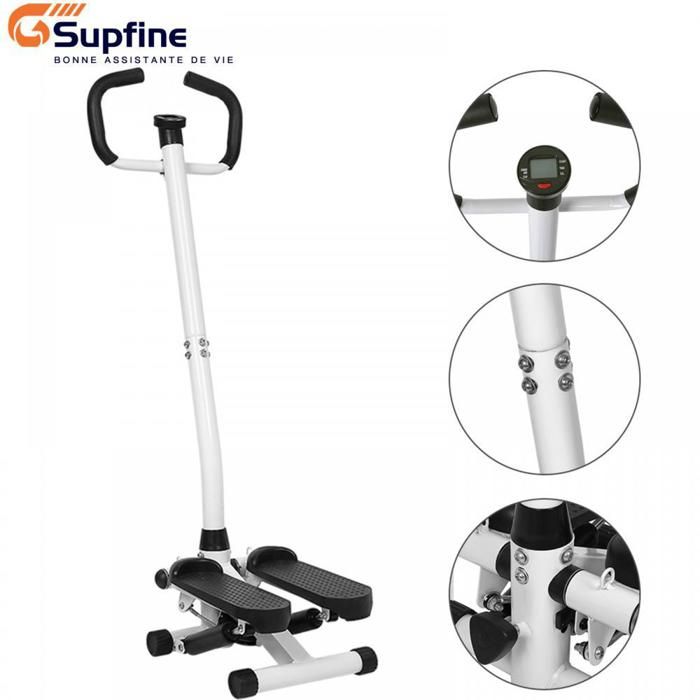SUPFINE Stepper avec Guidon Stepper Fitness Appartement résistance ...