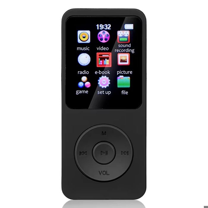 Lecteur MP3 Haut-parleur Intégré, Compatible Bluetooth Étudiant Walkman ...
