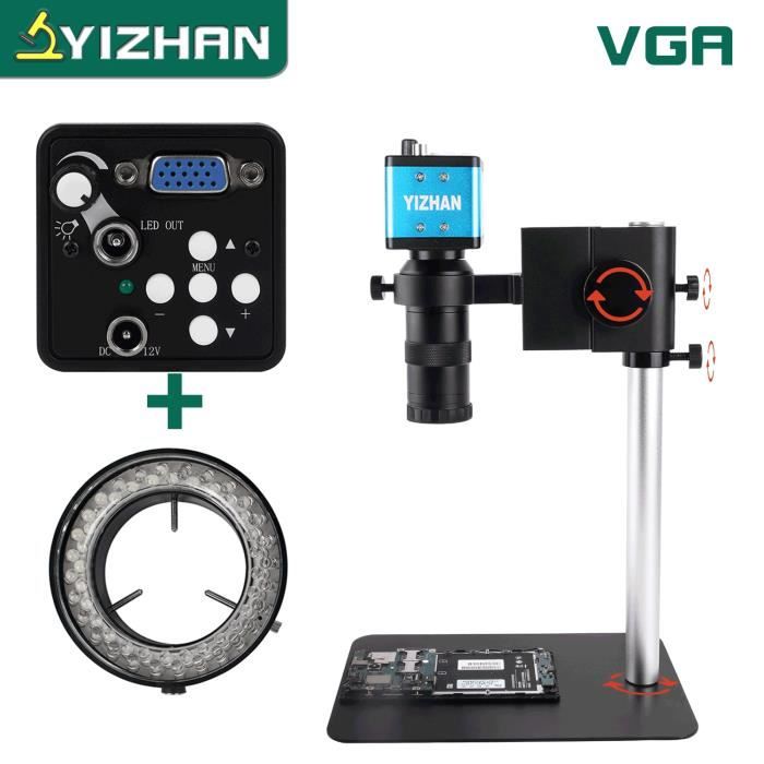 Caméra de microscope,caméra de Microscope numérique 60fps 1080P HDMI ...