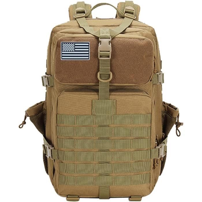Sac À Dos Tactique Militaire 45L Sac À Dos Militaire Molle Armée Sac À ...
