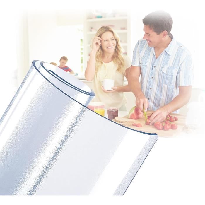 30x170cm-11.81x66.93inNappe Transparente Imperméable,Film De Protection ...