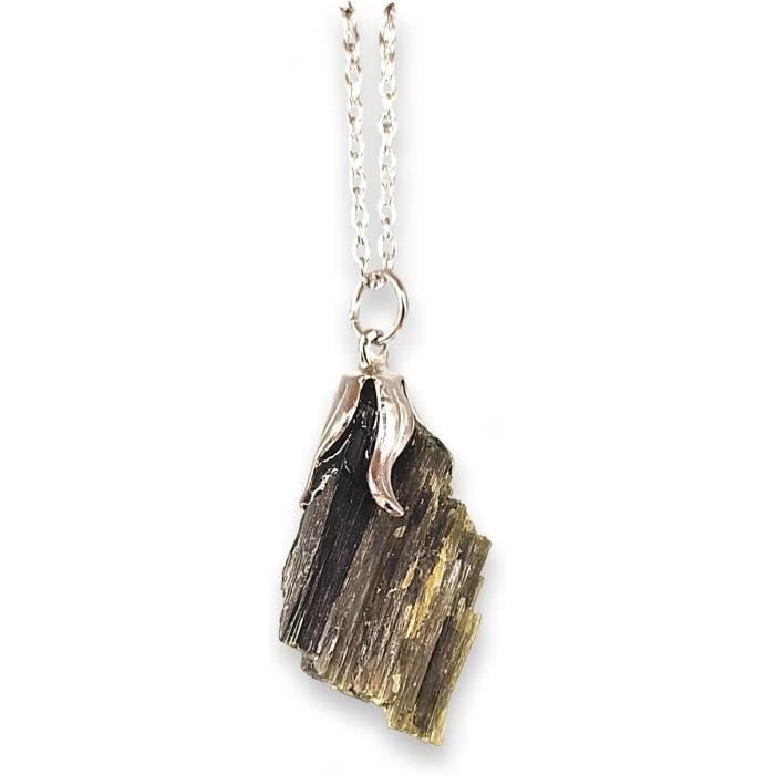 Pendentif Collier Minéraux Pierres Semi-Précieuses Bijoux Fait Main ...
