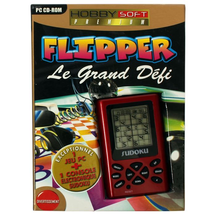 Flipper le grand défi + console electronique sudo - Cdiscount Jeux vidéo