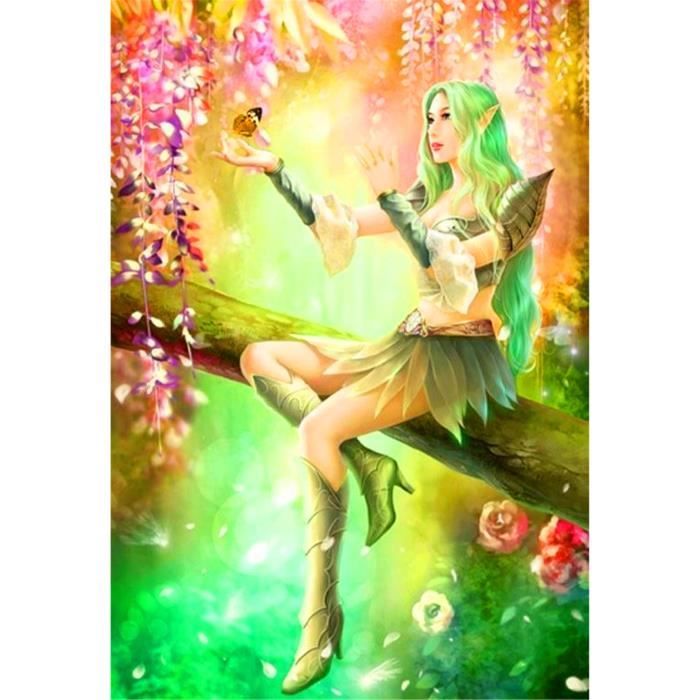 MIKA-23 5D Magic Forest Diamond Painting Cross Stitch, Diy Embroidery ...