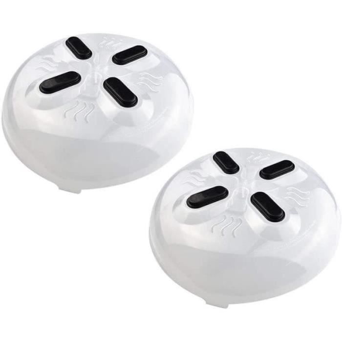 CLOCHE MICRO-ONDE Cloche Micro Onde Transparent Avec Amimant Converture ...