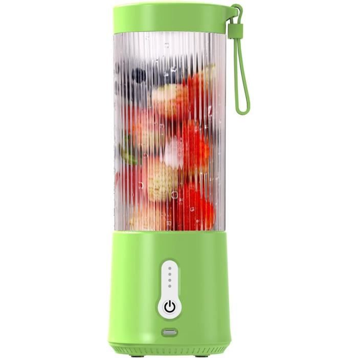 Mini Extracteur De Jus Électrique Portable Usb De 500 Ml, 6 Lames ...