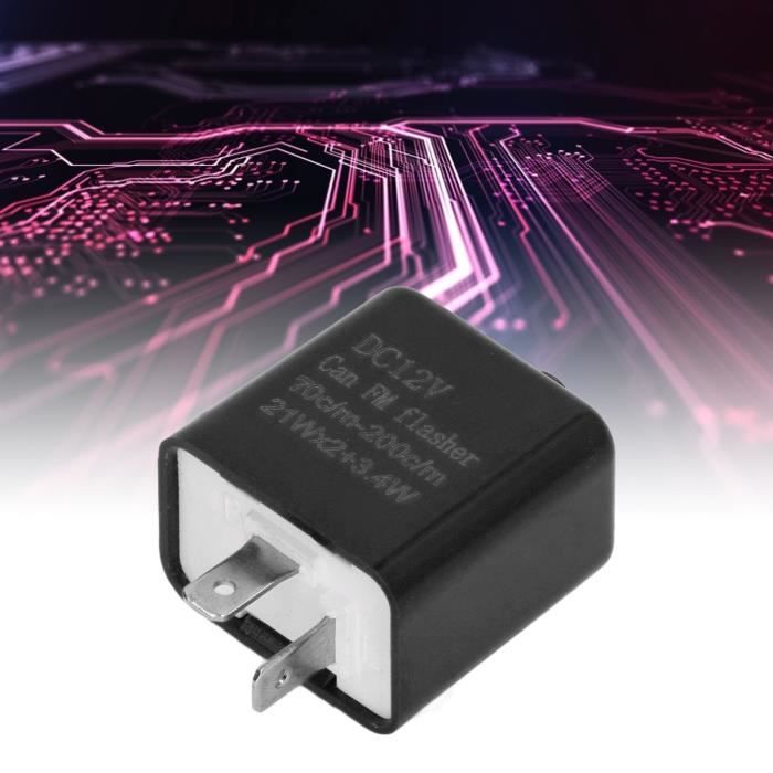 SAL Relais clignotant Relais de Clignotant, Relais de Clignotant LED 12 ...