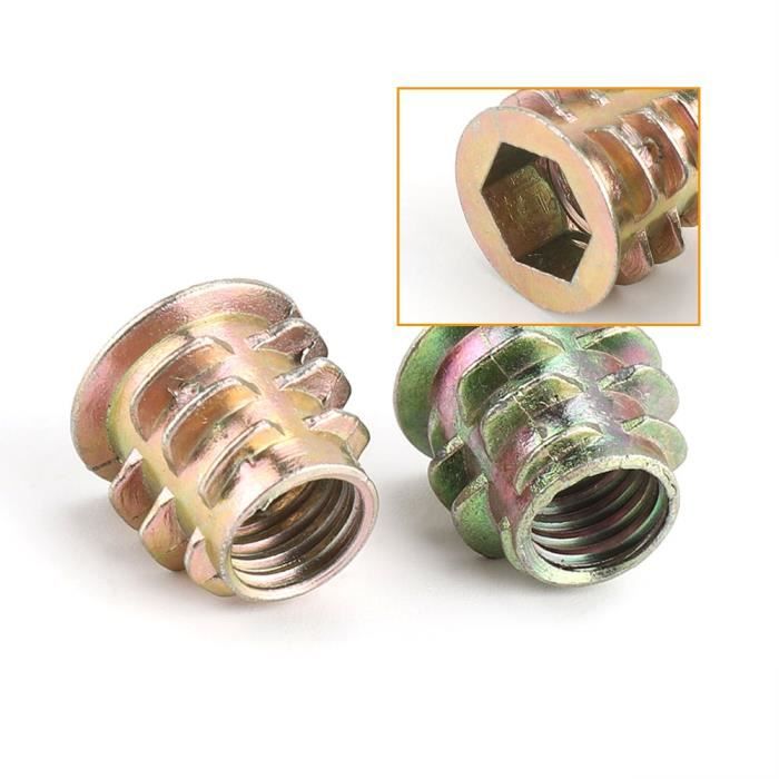 GOTOTOP Écrou hexagonal de tête d'entraînement 20Pcs M8 Filetage 15mm d ...