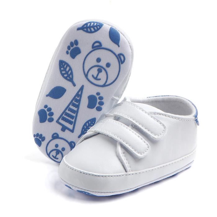 Infant Toddler bébé garçon fille semelle souple chaussures de berceau ...