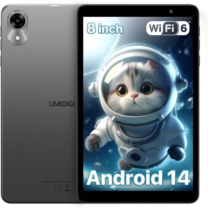 Android 14 Mini Tablette Portable,5G-Wifi 6 Tablette 8 Pouce,7Go+32Go(1To Tf)Quad-Core 2.0Ghz ...